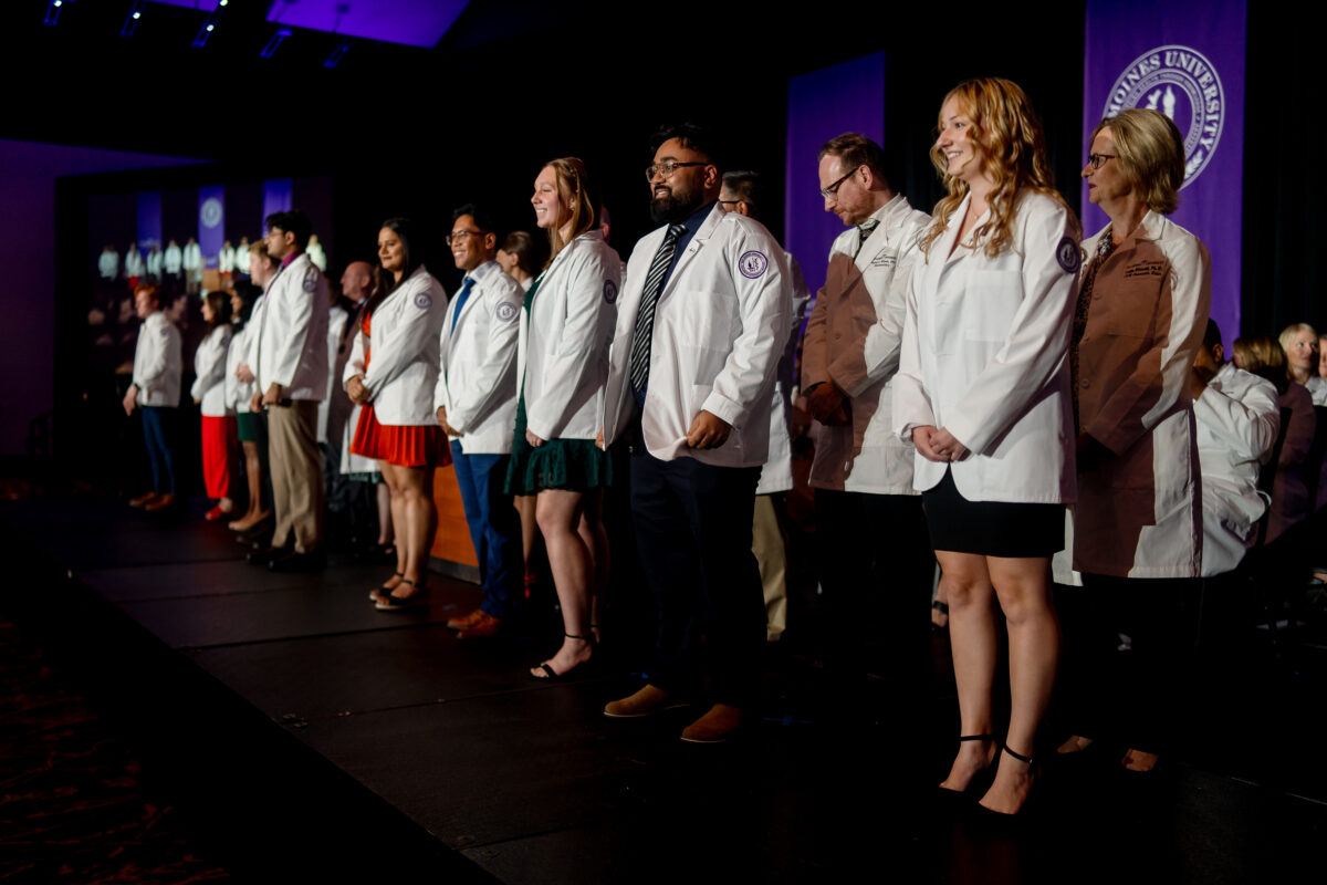DMU Clinical Students Don White Coats as Aspiring Health Providers ...