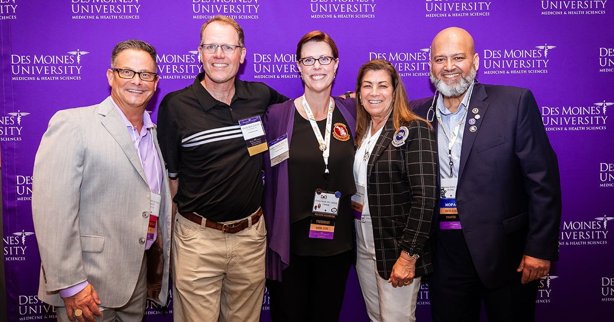 Passing the Torch | News | Des Moines University
